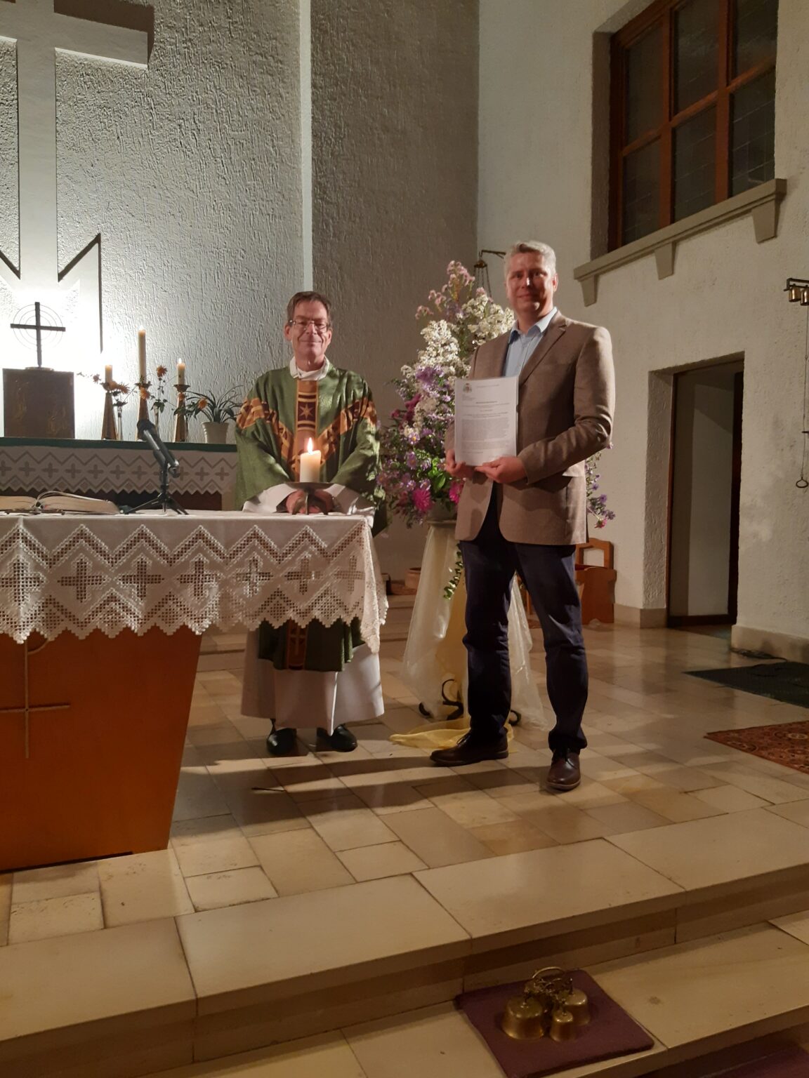 Bischöfliche Beauftragung von Herrn Nils Reuter zur Leitung von Wort ...